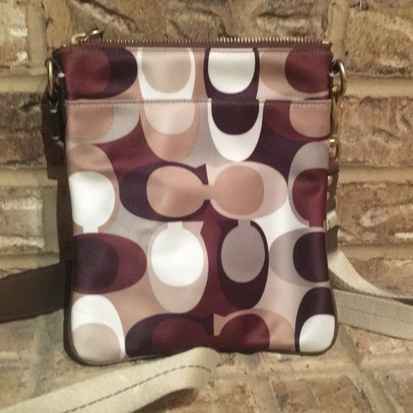 Coach | Bags | 0 Authentic Coach Scarf Print Crossbody Purse | Poshmark